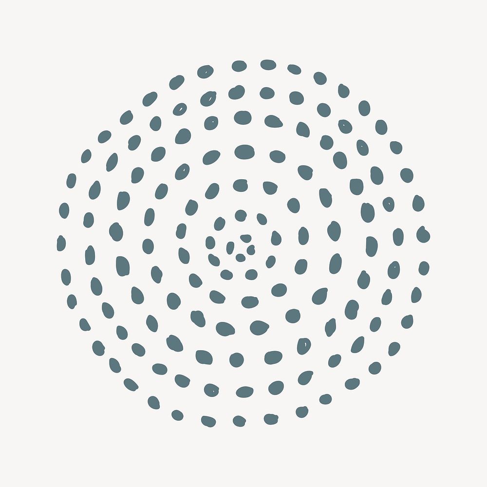 Dots round shape collage element, | Premium Vector - rawpixel