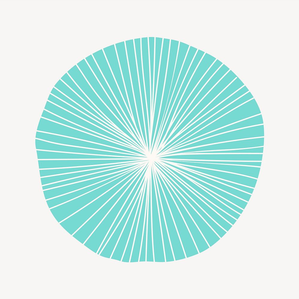 Green round shape collage element, | Premium Vector - rawpixel