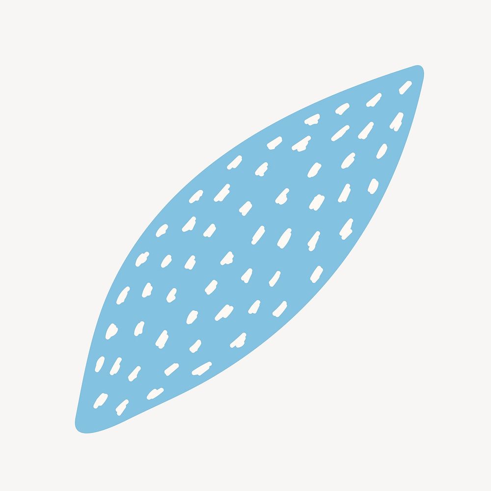 Dotted leaf doodle collage element, | Premium Vector - rawpixel