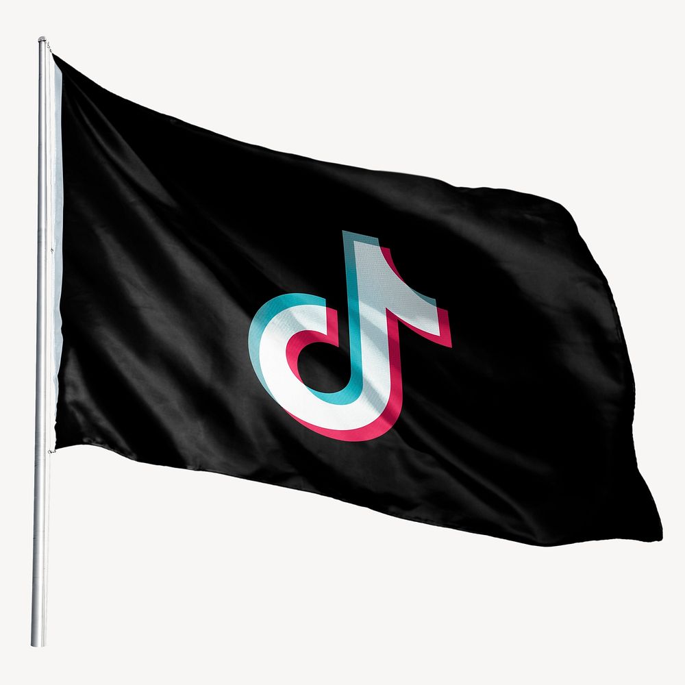 Tik Tok icon flag, social | Free Photo - rawpixel