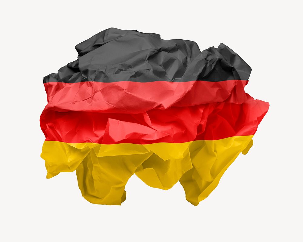 Germany flag crumpled paper, national | Free Photo - rawpixel