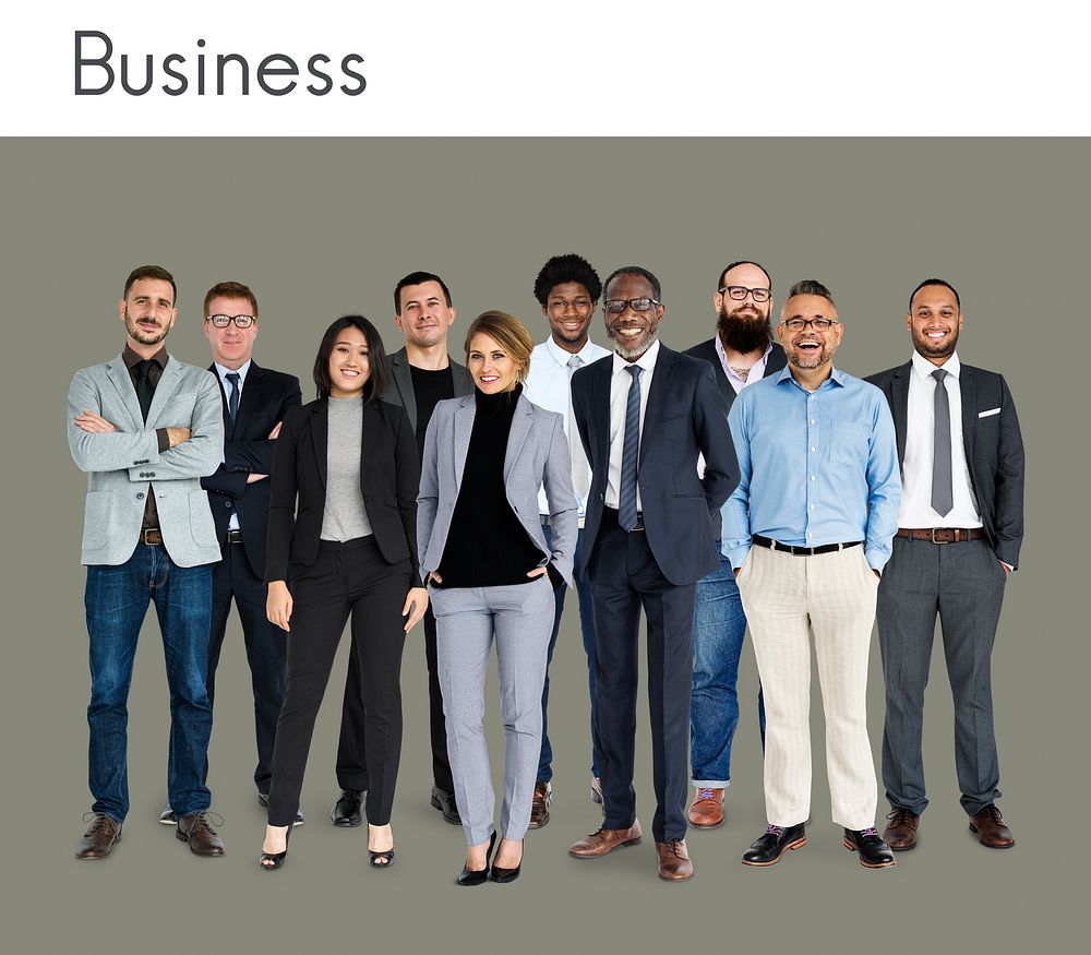 Diverse Business People Set Gesture | Premium Photo - rawpixel