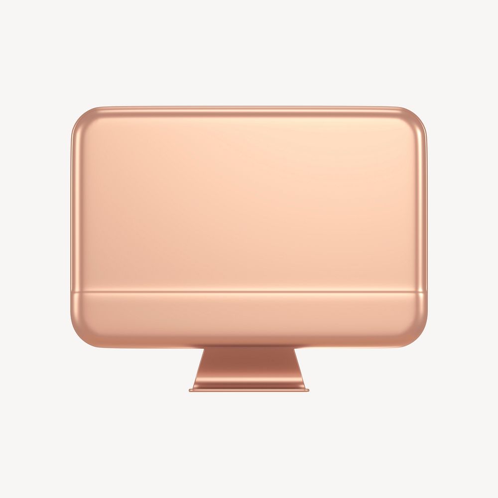 Computer screen 3D icon sticker | Premium Icons Illustration - rawpixel