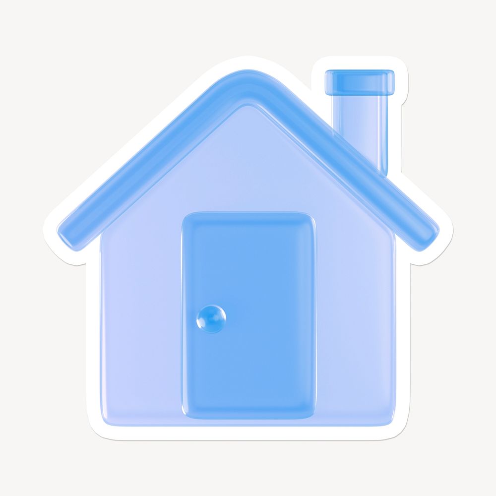House, home screen icon sticker | Free Photo - rawpixel