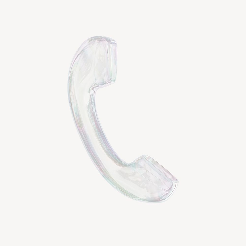 Telephone, contact 3D icon sticker | Premium PSD - rawpixel