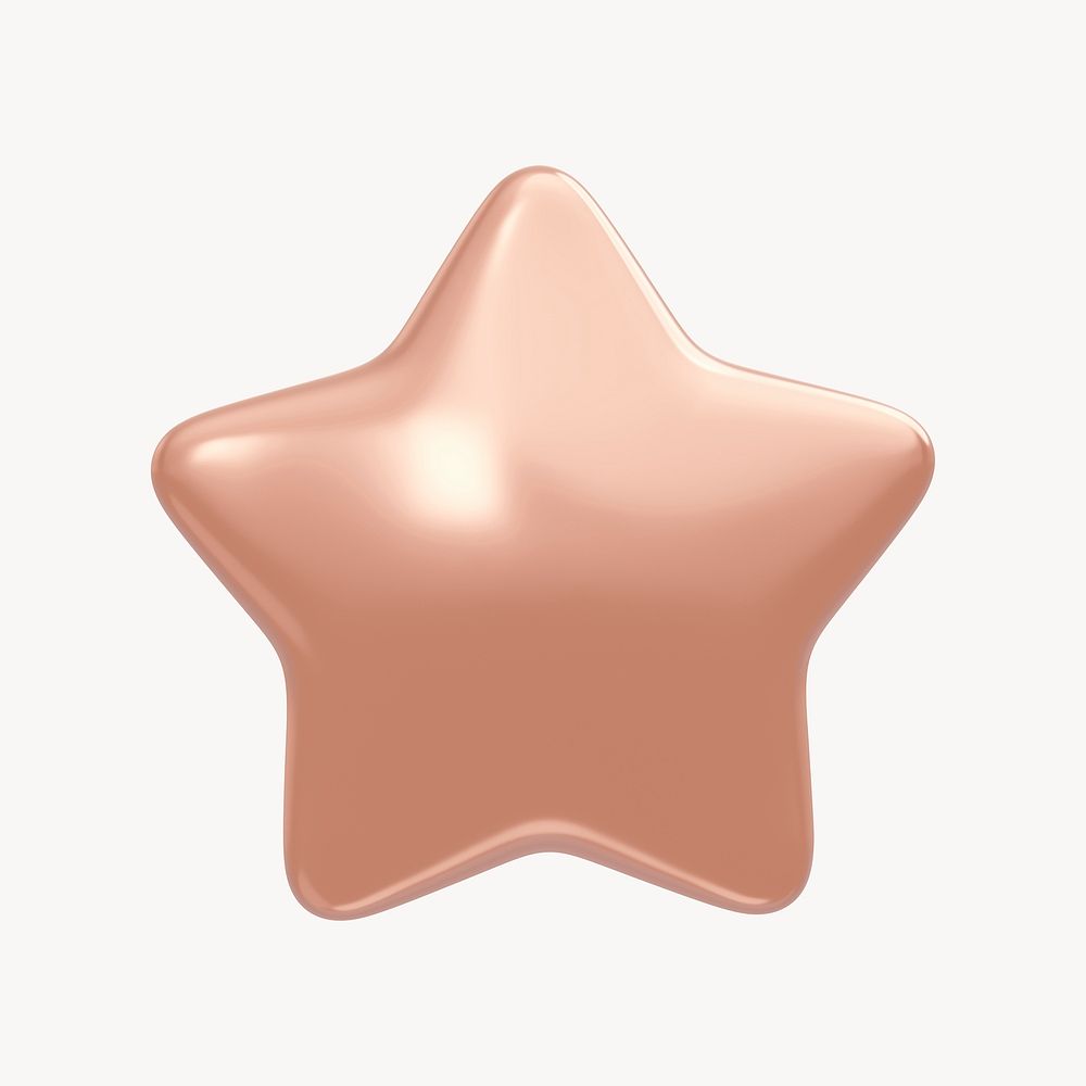Star, favorite 3D icon sticker | Premium PSD Illustration - rawpixel