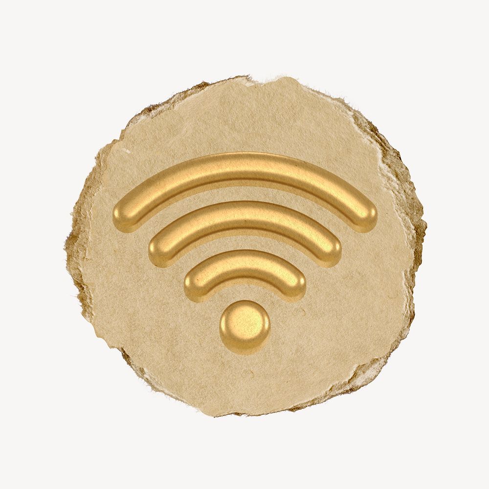 Wifi network icon sticker, ripped | Premium Icons - rawpixel