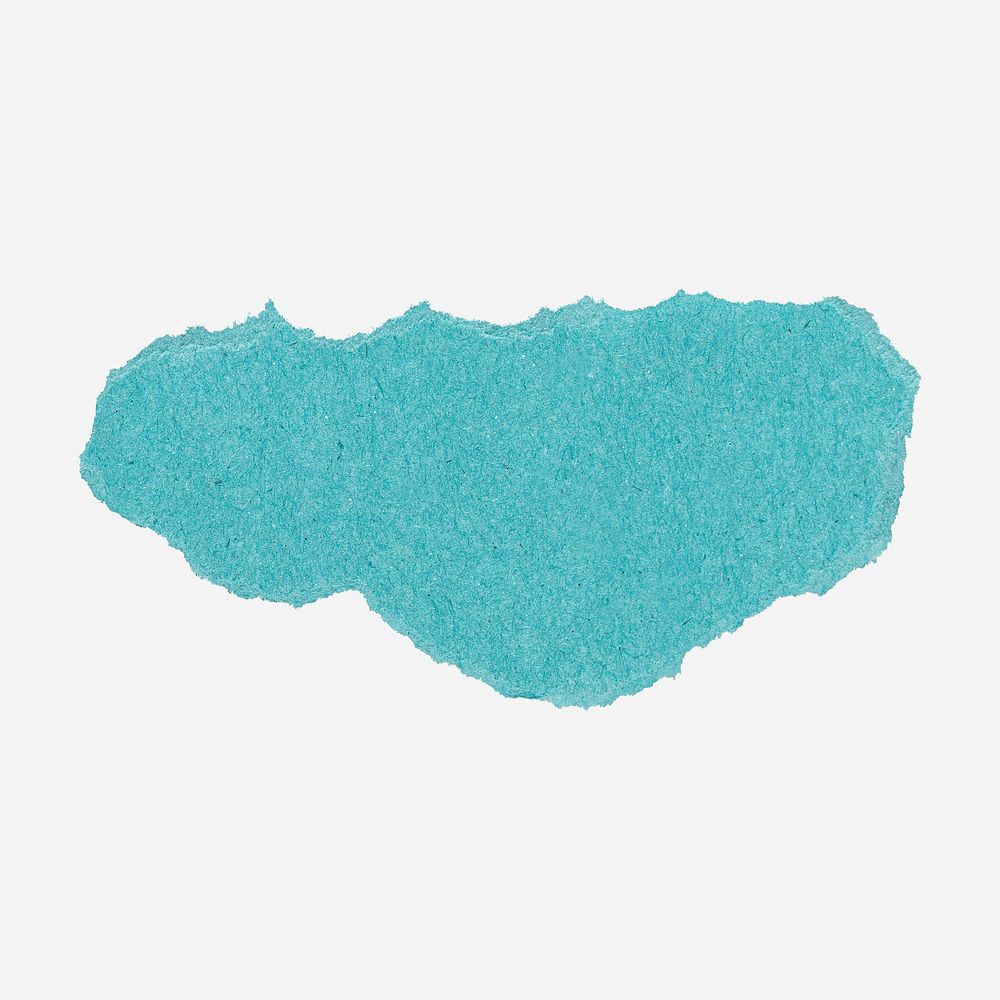Ripped teal paper, journal collage | Free Photo - rawpixel