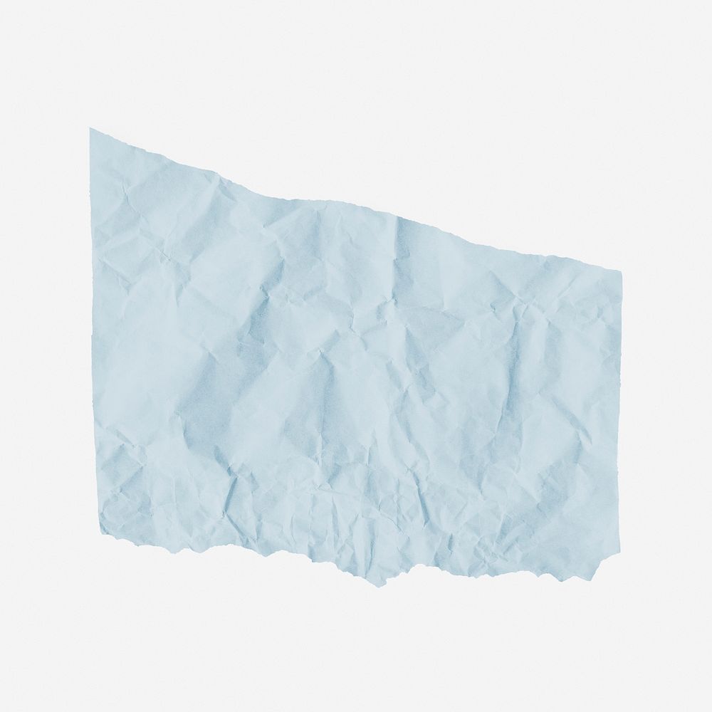 Ripped blue paper, journal collage | Free Photo - rawpixel