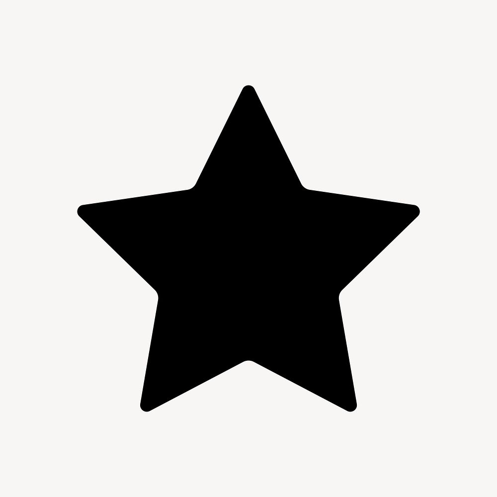 Star shape icon, flat graphic | Free Icons - rawpixel