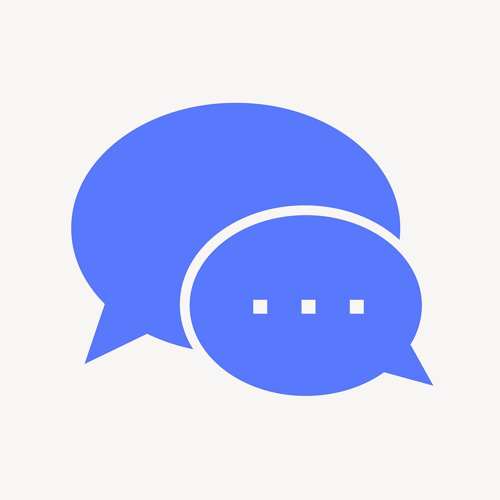 Speech bubble icon, text message, | Premium PSD - rawpixel