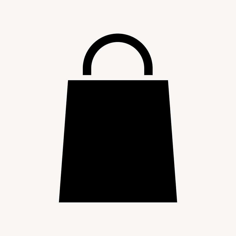 Shopping bag icon, simple flat | Premium PSD - rawpixel