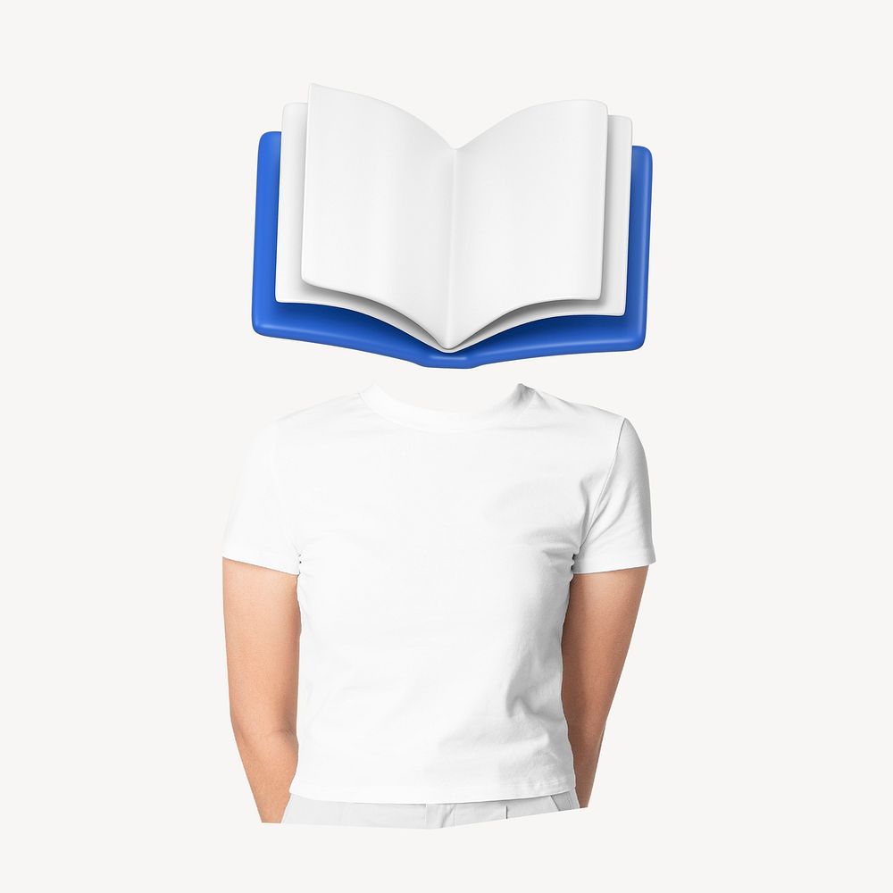 Book head woman, student, education | Premium Photo - rawpixel