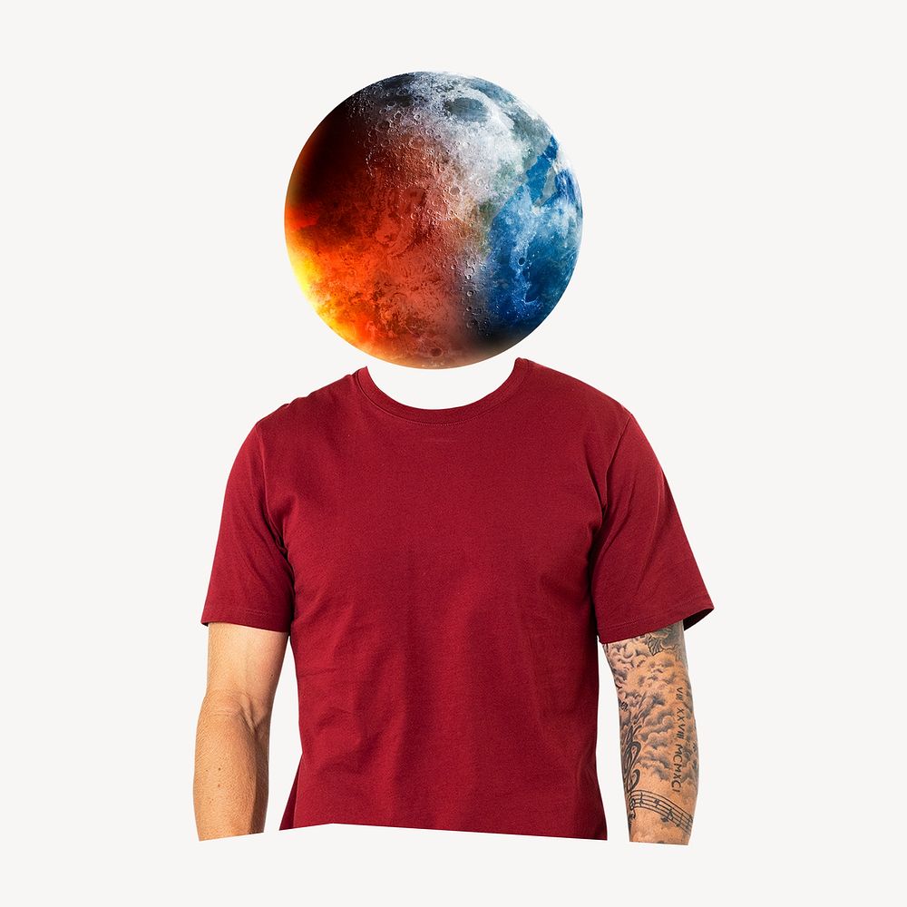 Global warming globe head woman | Free Photo - rawpixel