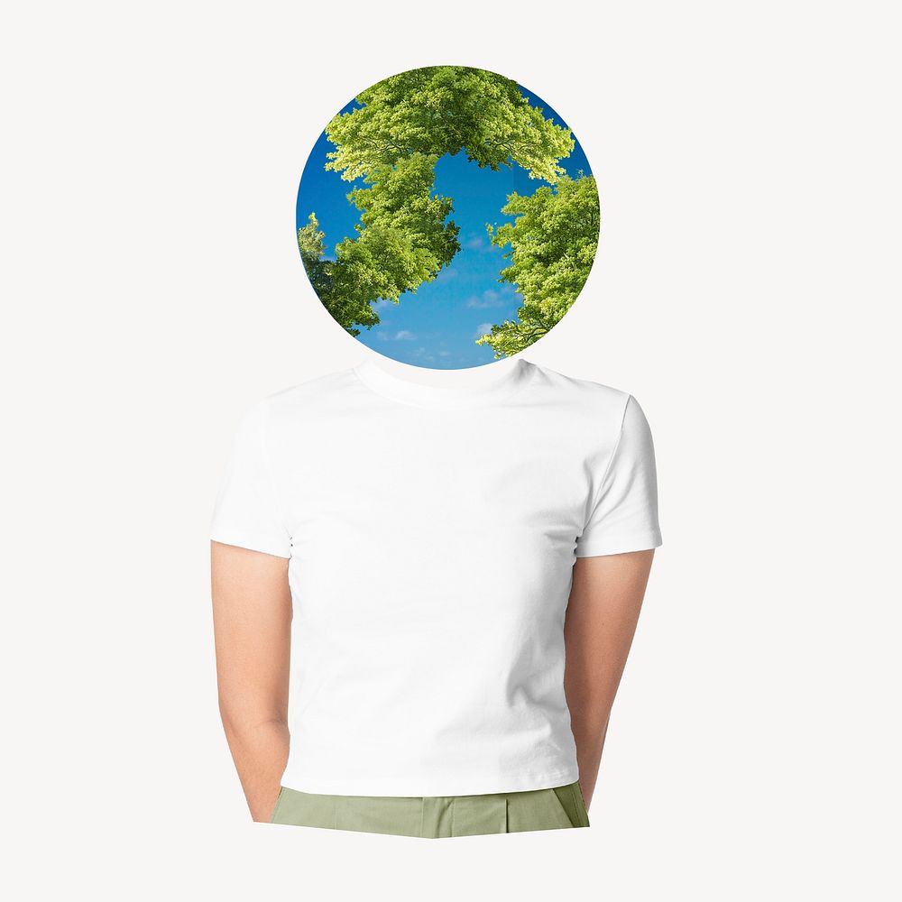 Natural globe head woman, environment | Premium Photo - rawpixel