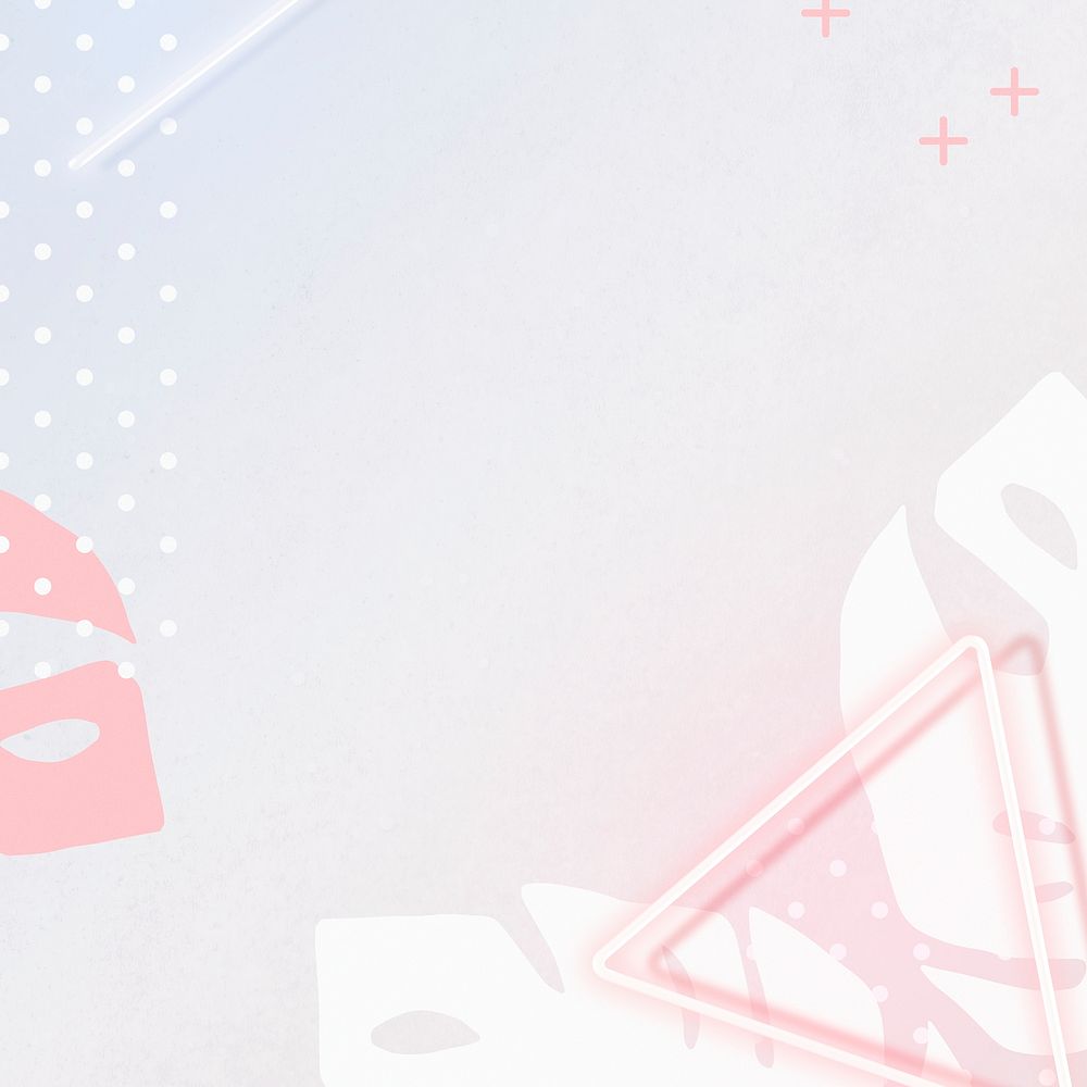 Neon red modern Memphis background | Premium Photo - rawpixel