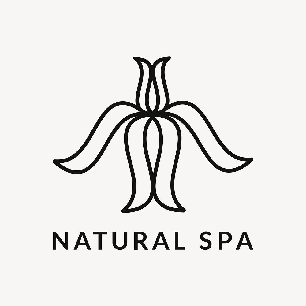 Modern spa logo, beautiful creative | Premium Vector - rawpixel