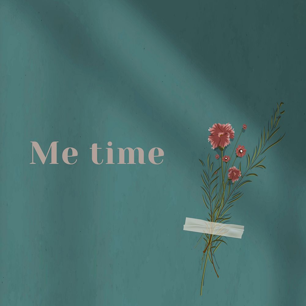 Me time inspirational quote wall | Free Photo - rawpixel