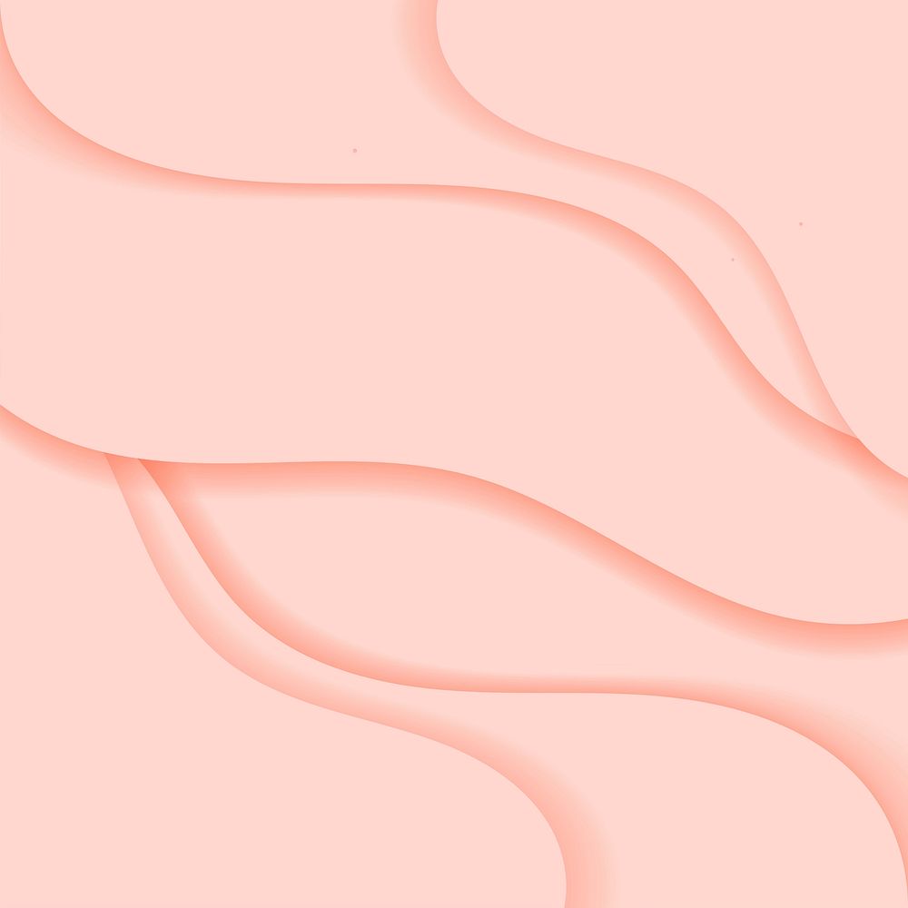 Abstract peach wavy patterned background | Premium Vector - rawpixel