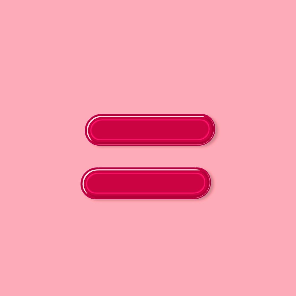 Psd jelly bold embossed equal | Premium PSD - rawpixel