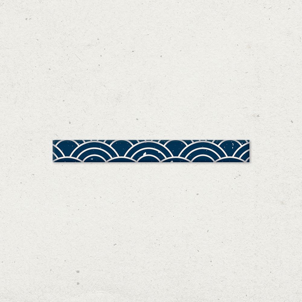 Psd dash sign japanese wave | Premium PSD - rawpixel