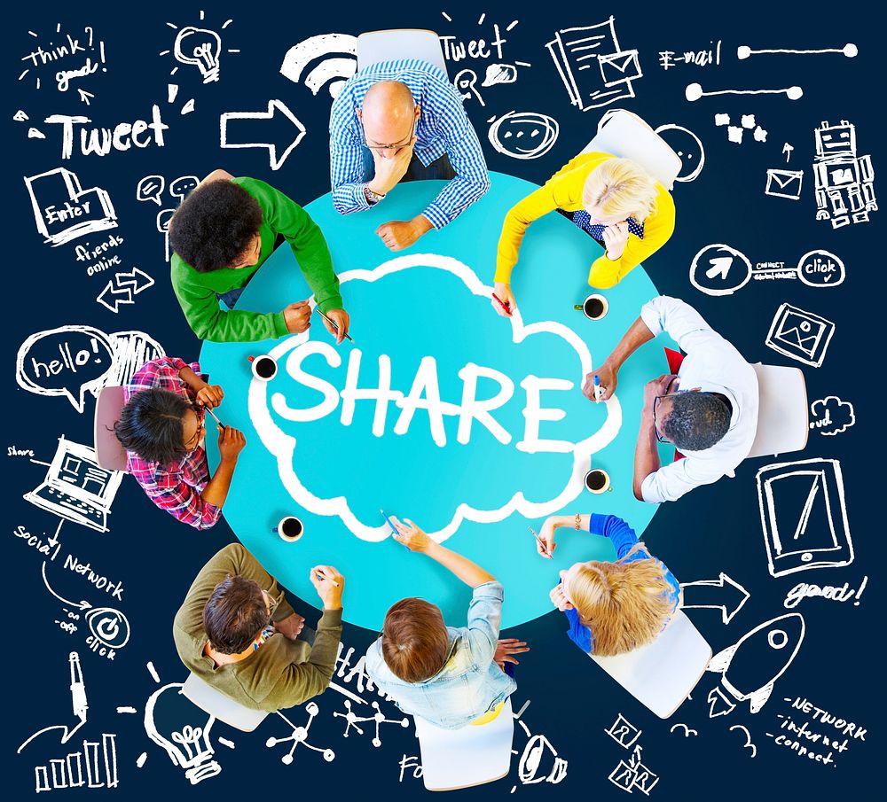 Share Sharing Connection Online Communication | Free Photo - rawpixel