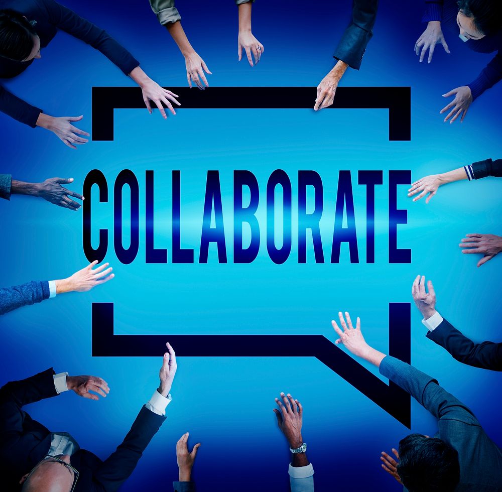 Collaborate Corporate Connection Team Support | Free Photo - rawpixel