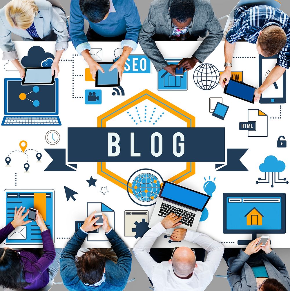 Blog Blogging Online Internet Concept | Free Photo - rawpixel