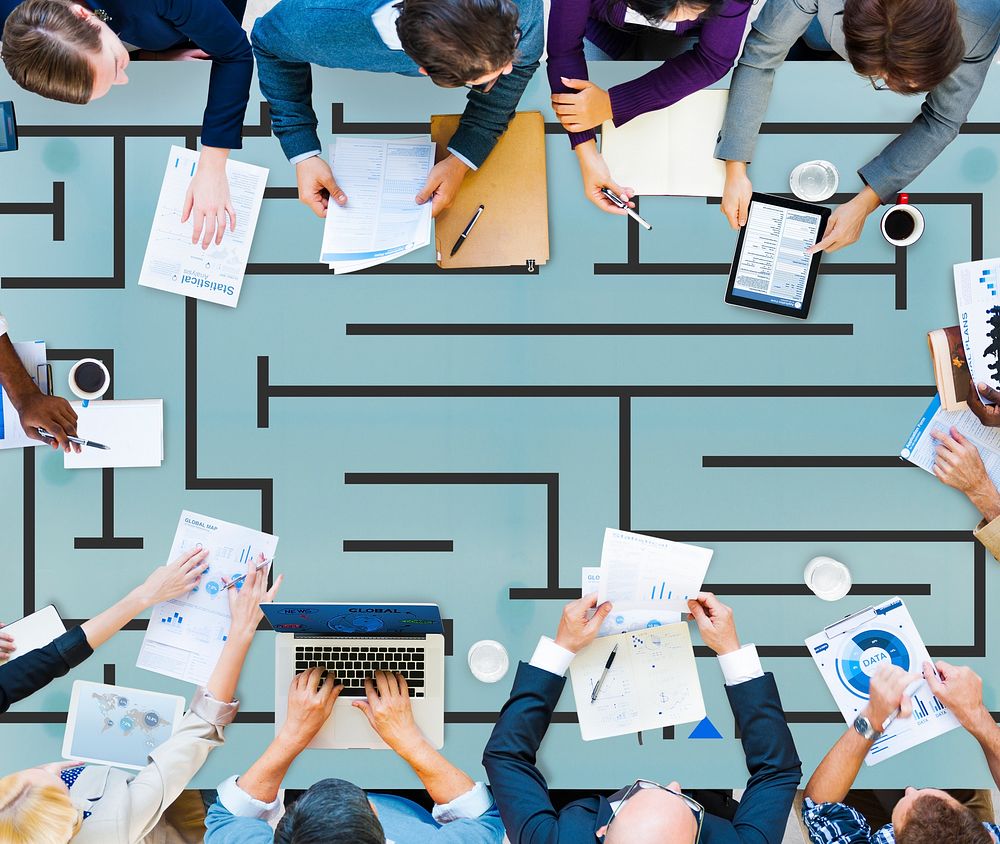 Maze Strategy Success Solution Determination | Free Photo - rawpixel