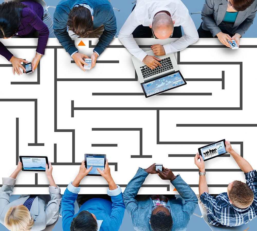 Maze Strategy Success Solution Determination | Free Photo - rawpixel