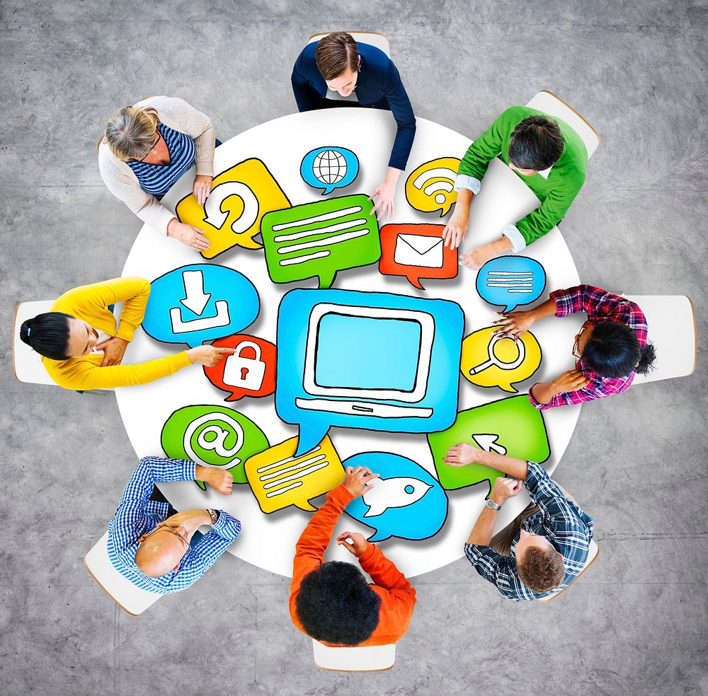 Computer Networking Brainstorming Business Discussion | Free Photo ...