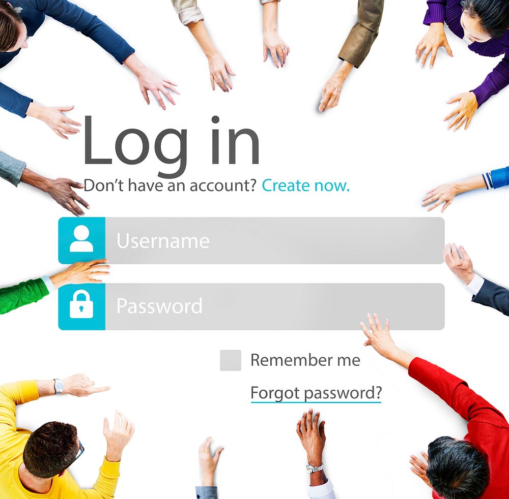 Casual People Account LogIn Security | Free Photo - rawpixel
