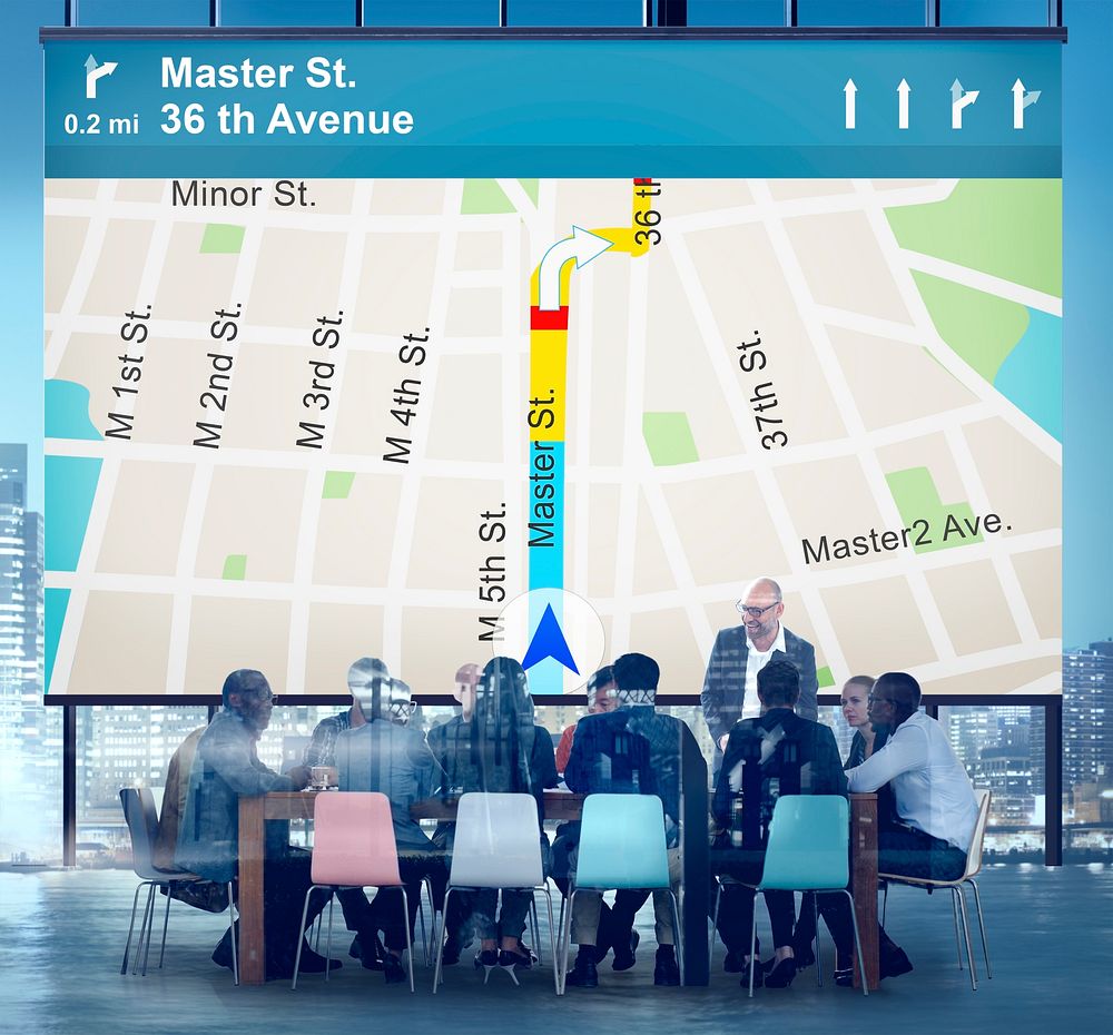 GPS Navigation Directions Location Map | Free Photo - rawpixel