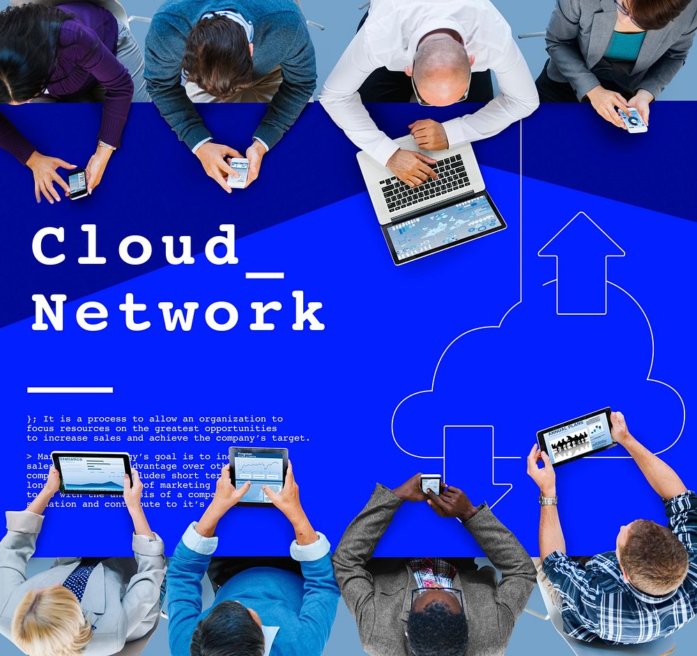 Cloud Computing Network Connection Concept | Free Photo - rawpixel