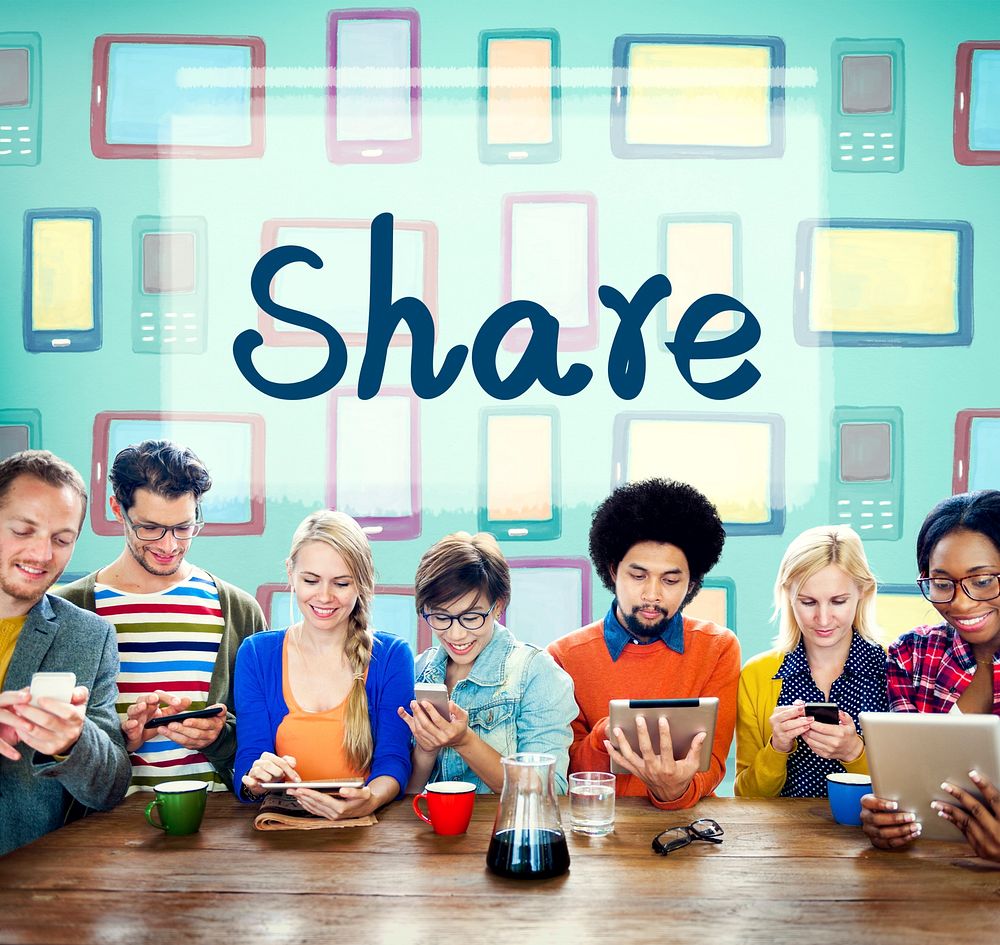 Share Sharing Connection Communication Networking | Free Photo - rawpixel