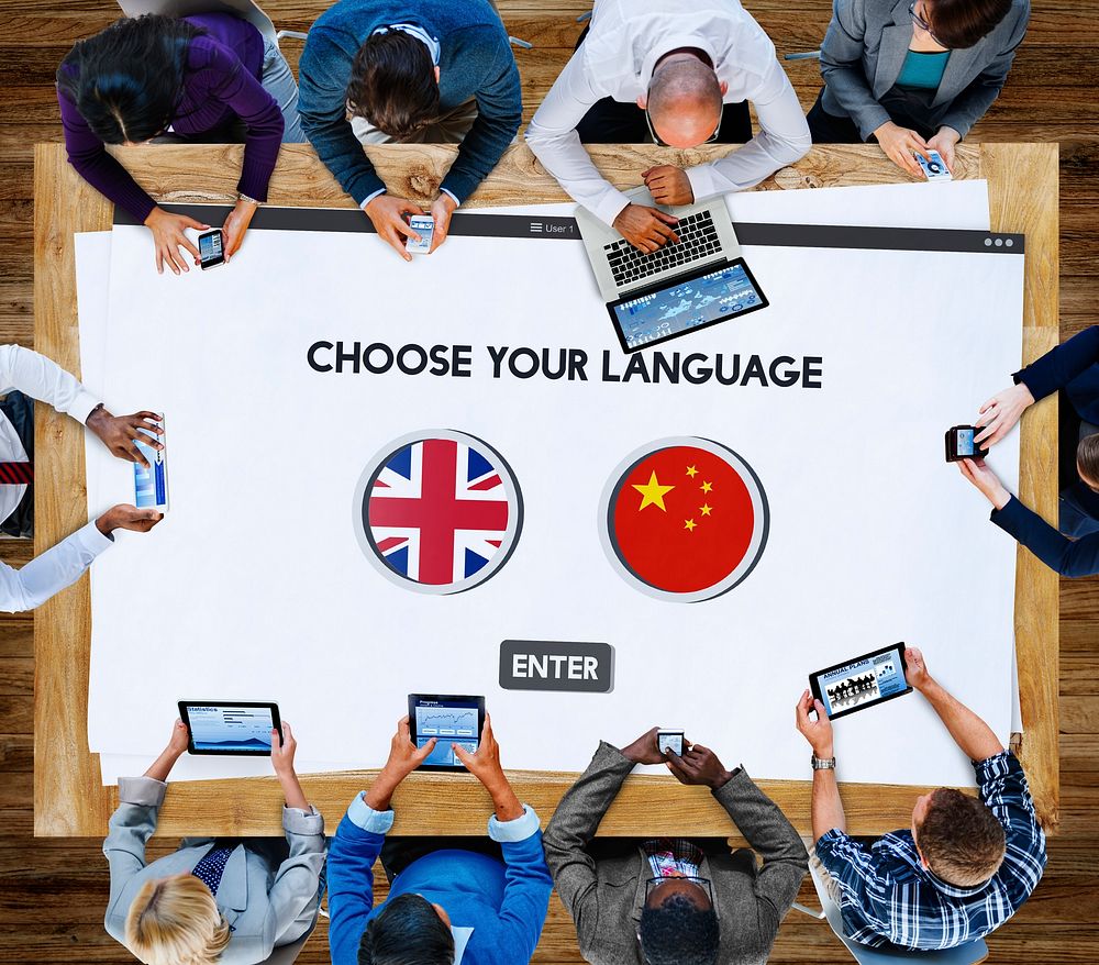 Language Dictionary English Chinese Concept | Free Photo - rawpixel