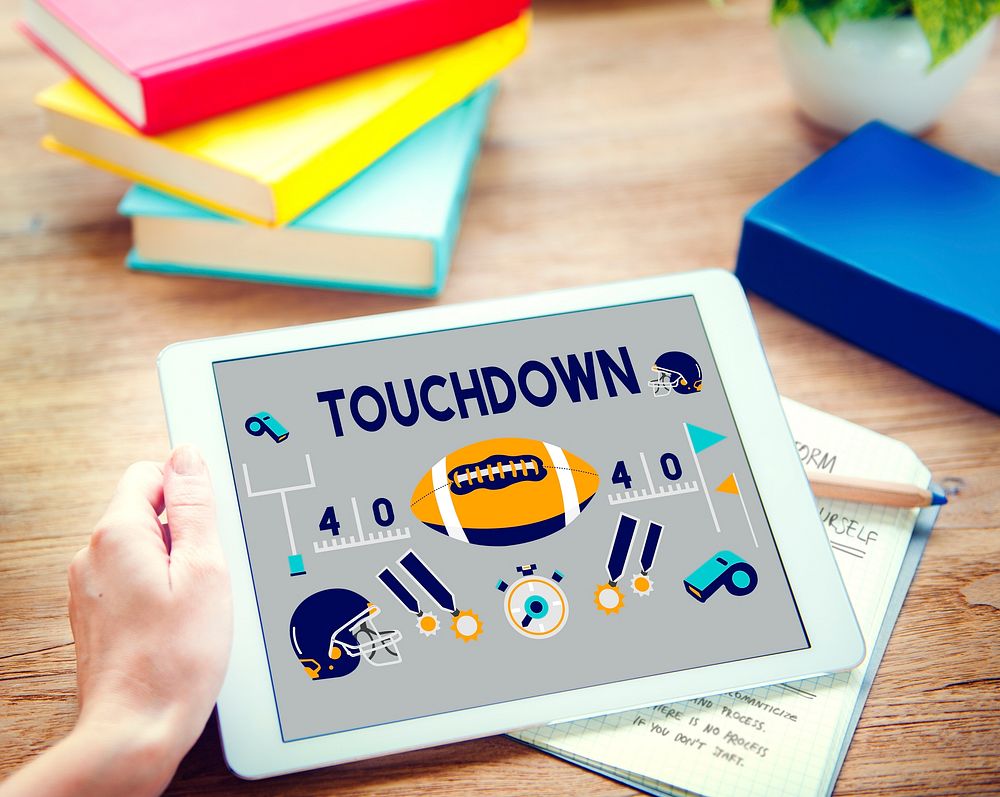 Touchdown American Football Rugby Game | Free Photo - rawpixel