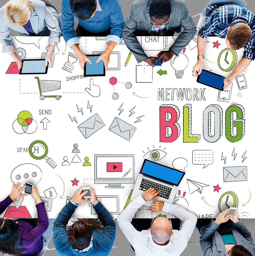 Blog Blogging Networking Digital Connection | Free Photo - rawpixel