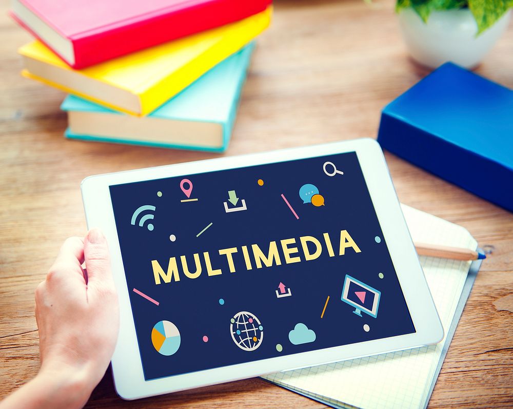 Technology Connection Online Sharing Multimedia | Free Photo - rawpixel