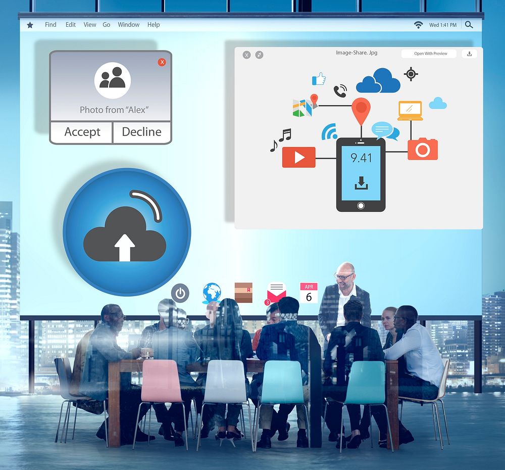 Sharing Networking Connection Exchange Technology | Free Photo - rawpixel