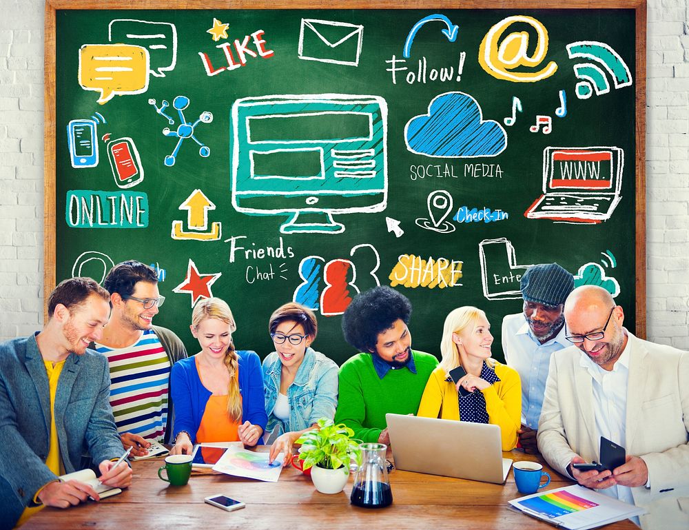 Multiethnic People Discussion Meeting Social | Free Photo - rawpixel