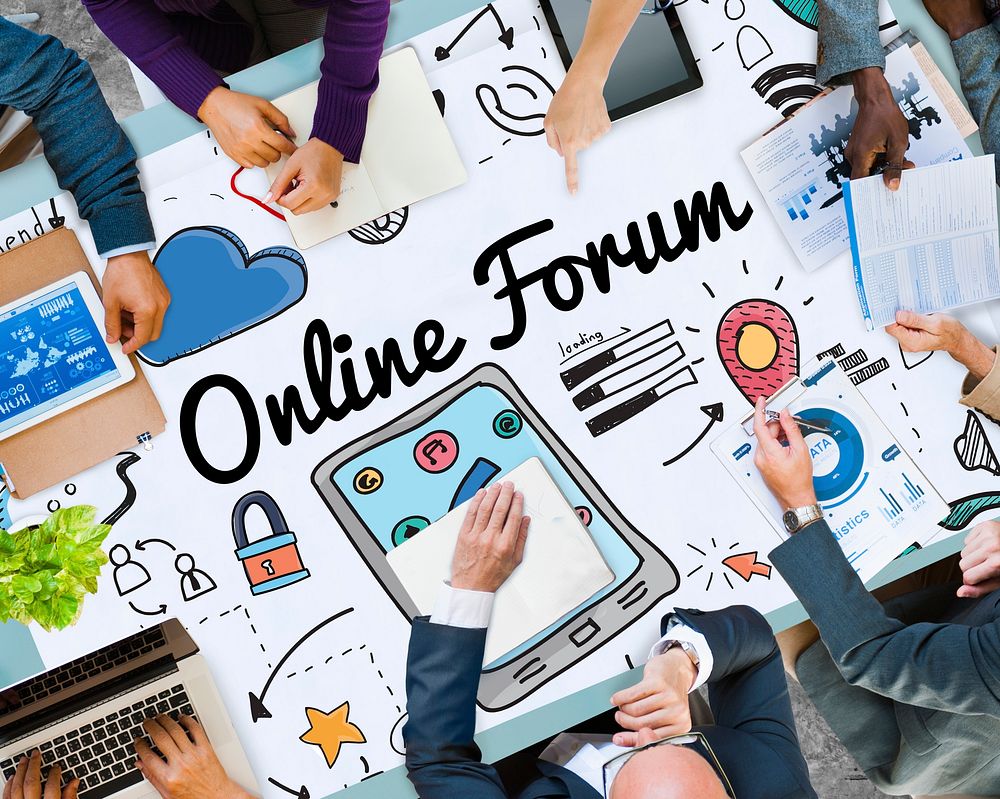 Online Forum Networking Connection Internet | Free Photo - rawpixel