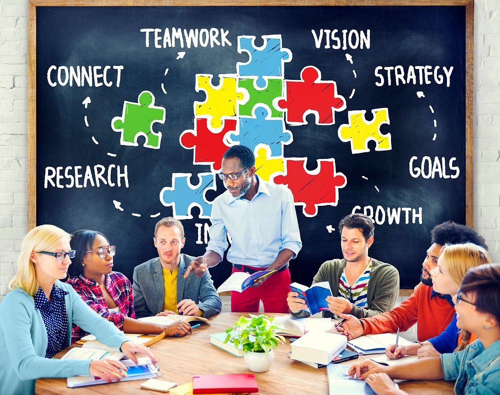 Teamwork Team Connection Strategy Partnership | Free Photo - rawpixel