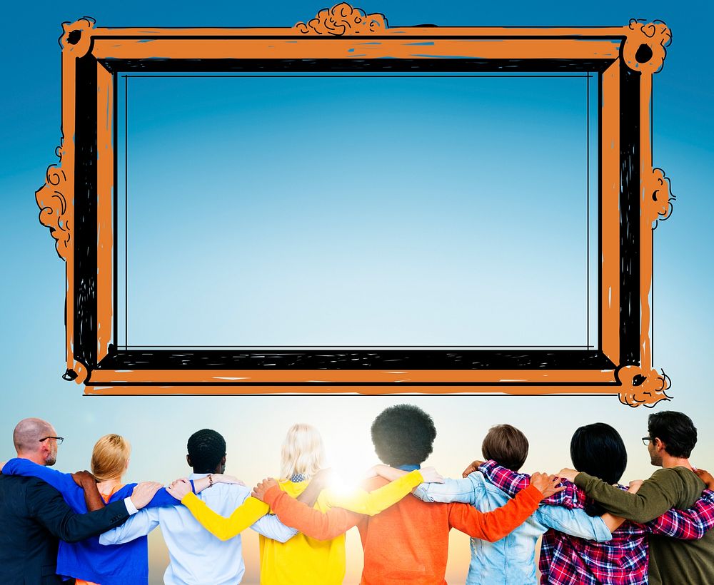 Photo Frame Gallery Border Decoration | Free Photo - rawpixel