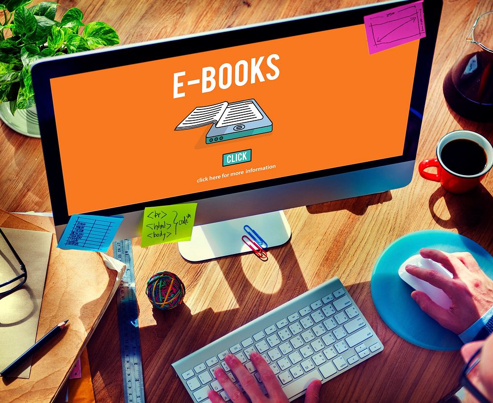 E-book E-Learning Electronic Internet Mobility | Free Photo - rawpixel