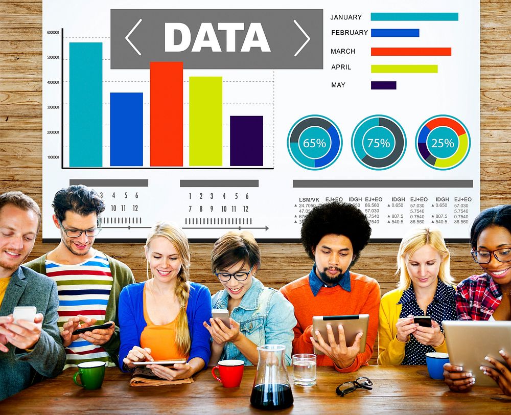 Data Analytics Chart Performance Pattern | Free Photo - rawpixel