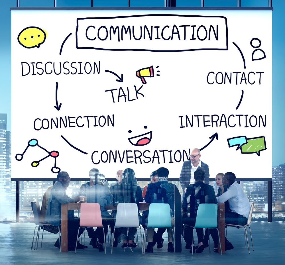 Communication Discussion Contact Conversation Concept | Free Photo ...
