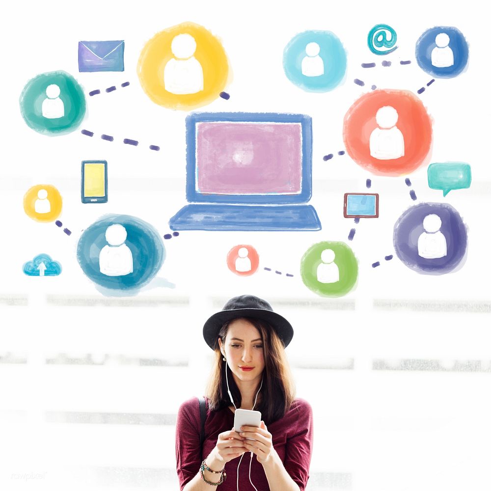 Social Media Social Networking Technology | Free Photo - rawpixel