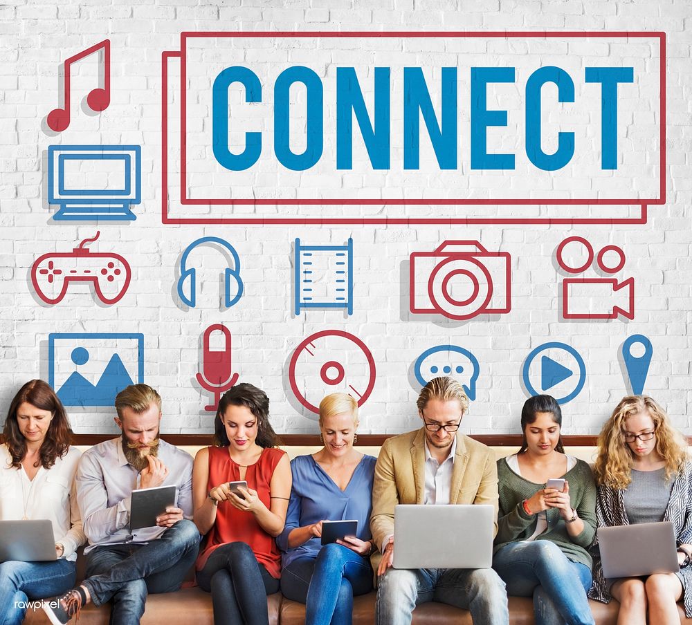 Connect Multimedia Electronics Devices Concept | Free Photo - rawpixel