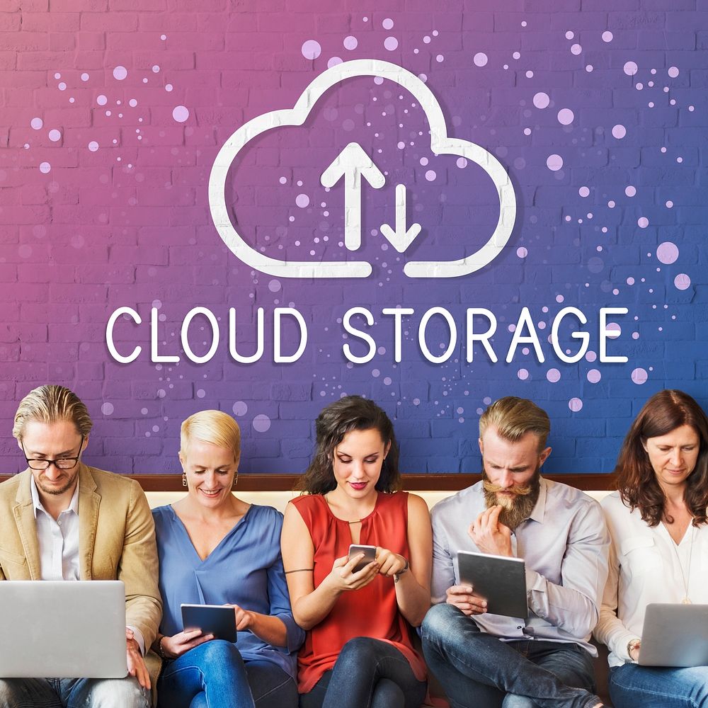 Cloud storage upload and download | Free Photo - rawpixel